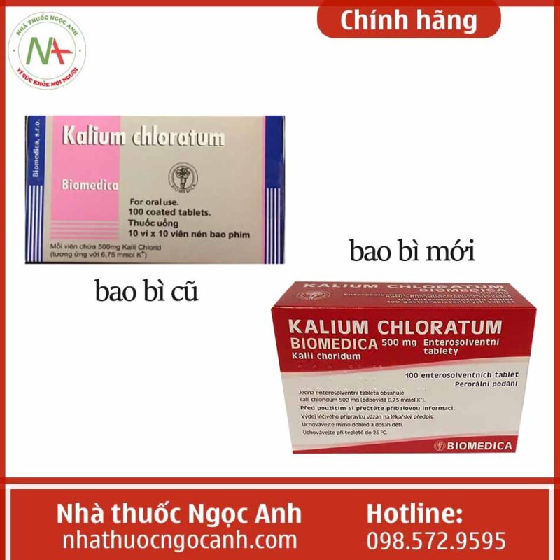 Thuốc Kalium Chloratum: Công dụng, liều dùng, tác dụng phụ,