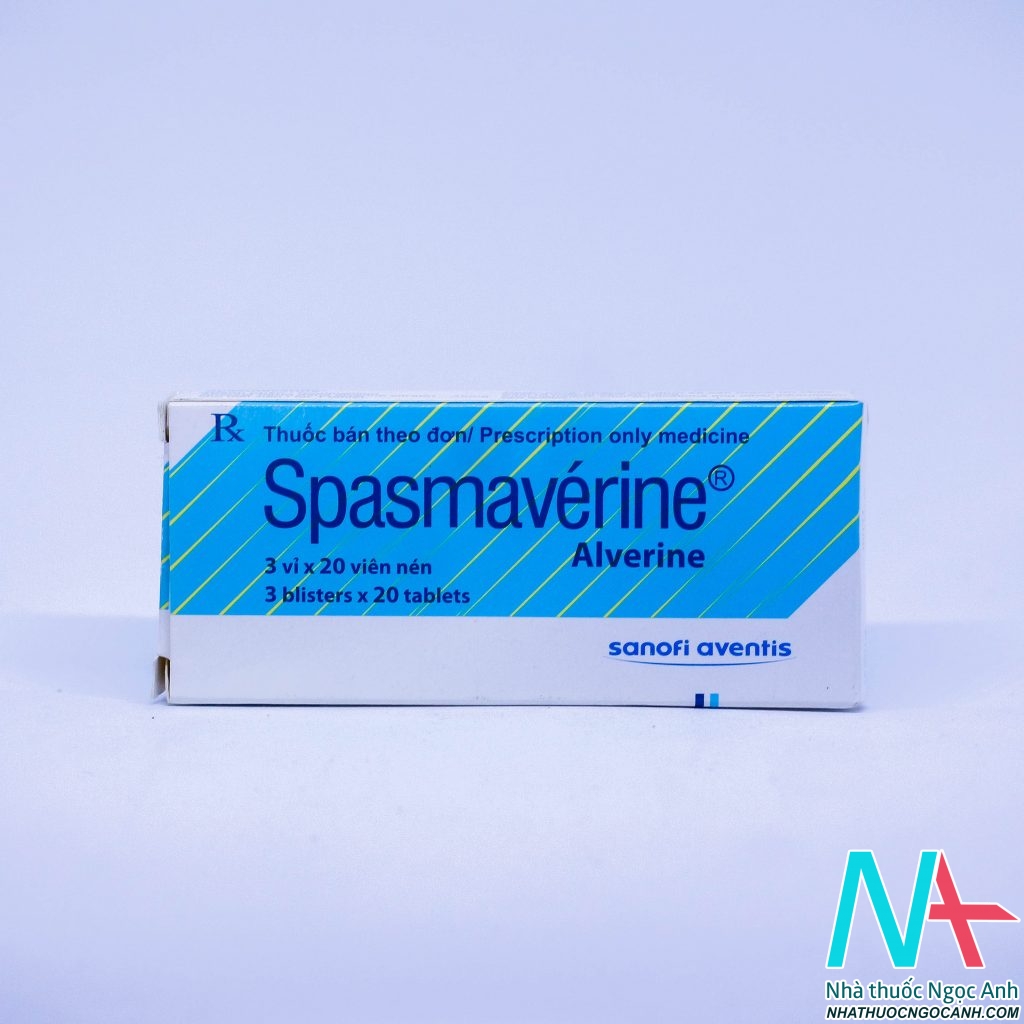 Thuốc Spasmaverine: Công dụng, liều dùng, tác dụng phụ, giá bán