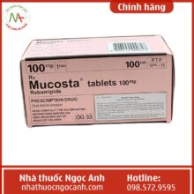 Thuốc Mucosta Tablets 100mg là thuốc gì, mua ở đâu, giá bao nhiêu
