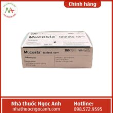 Thuốc Mucosta Tablets 100mg là thuốc gì, mua ở đâu, giá bao nhiêu