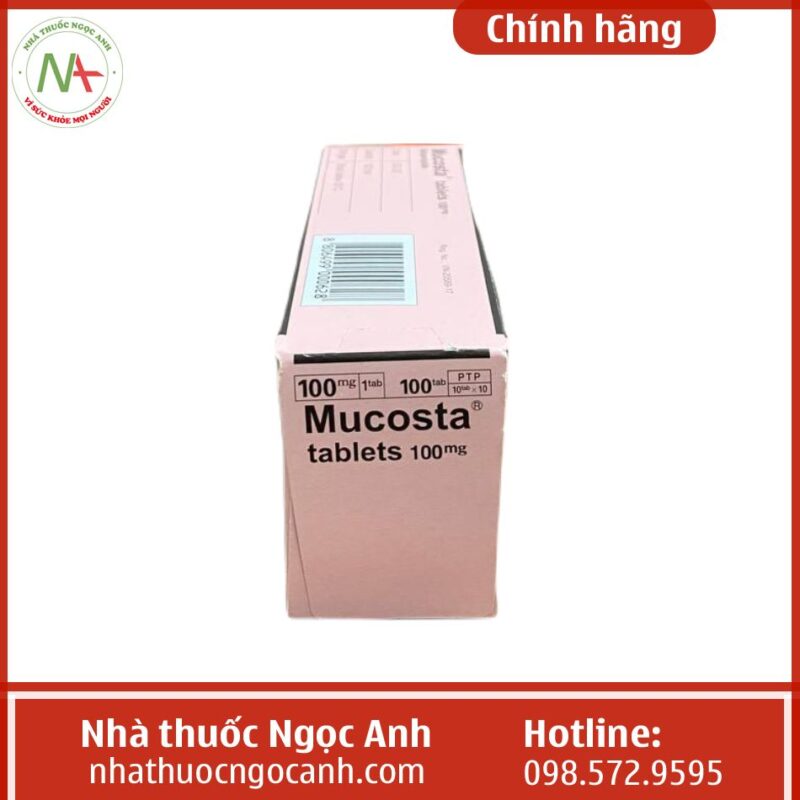 Thuốc Mucosta Tablets 100mg là thuốc gì, mua ở đâu, giá bao nhiêu