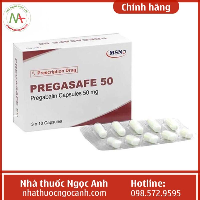 Thuốc Pregasafe 50 mg là thuốc gì, giá bao nhiêu, mua ở đâu?