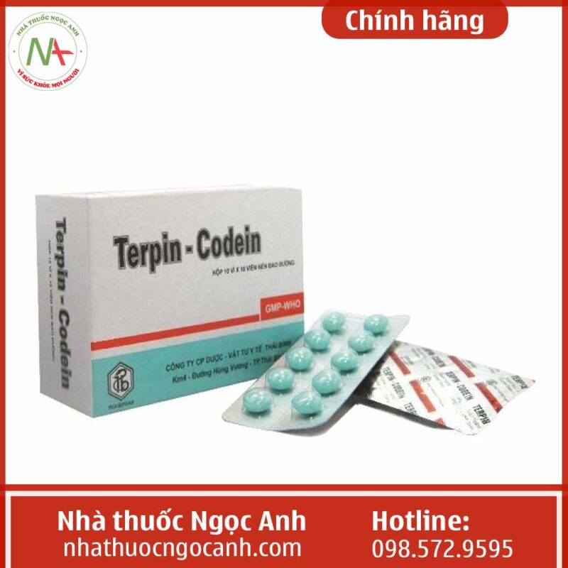 Thuốc Terpin Codein Thaibiphar có tác dụng gì, giá bao nhiêu, mua ở đâu