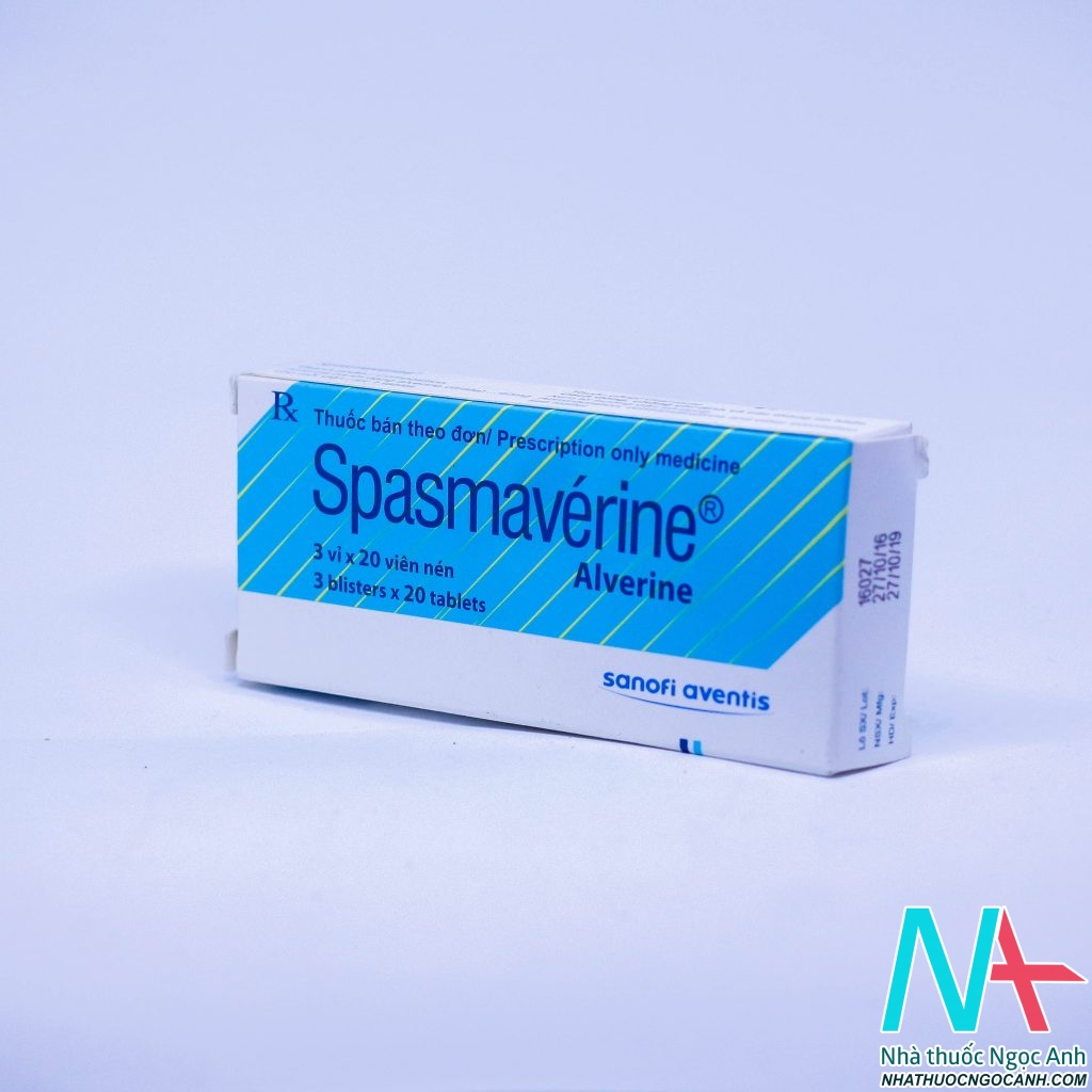 Thuốc Spasmaverine: Công dụng, liều dùng, tác dụng phụ, giá bán