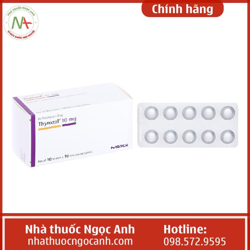 Thuốc Carbimazole: Công dụng, liều dùng, lưu ý tác dụng phụ, giá bán