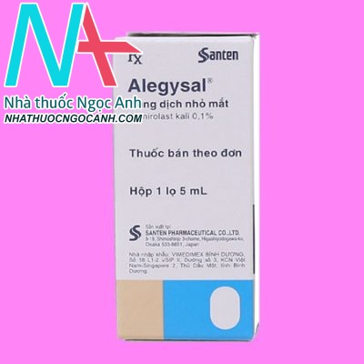 Thuốc Alegysal: Công dụng, liều dùng, lưu ý tác dụng phụ, giá bán