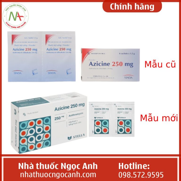 Thuốc Azicine 250mg Stella là thuốc gì, giá bao nhiêu, mua ở đâu?