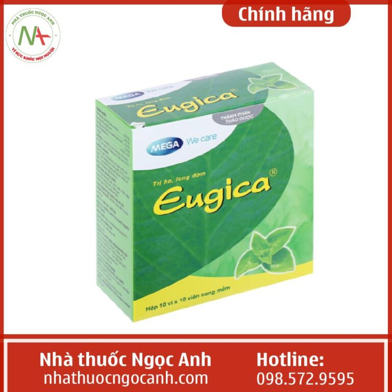 Thuốc Eugica xanh là thuốc gì, liều dùng, giá bao nhiêu, mua ở đâu