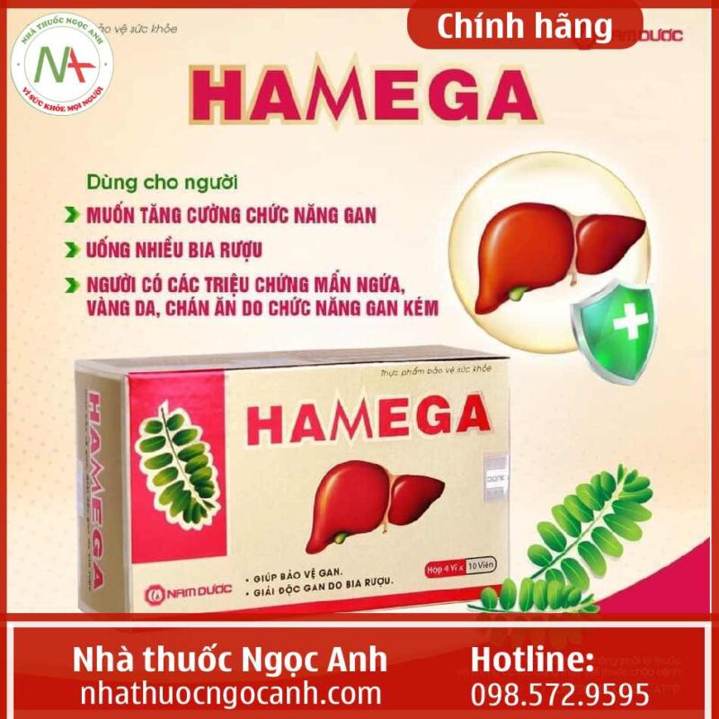 Thuốc Hamega Nam Dược có tác dụng gì, giá bao nhiêu, mua ở đâu
