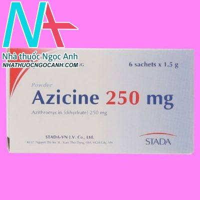 Thuốc Azicine 250 mg: Công dụng, liều lượng, lưu ý tác dụng phụ, giá bán