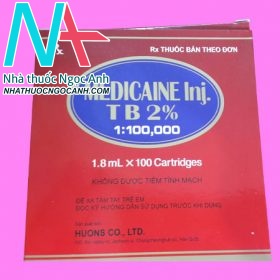 Thuốc Medicaine inj 2%: Công dụng, liều dùng, lưu ý tác dụng phụ, giá bán