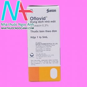 Thuốc nhỏ mắt Oflovid: Công dụng, liều dùng, lưu ý tác dụng phụ, giá bán