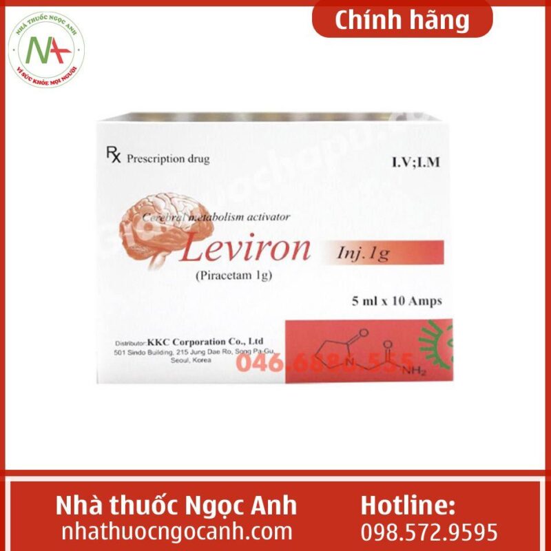 Thuốc Leviron Inj 1g là thuốc gì, có tác dụng gì, giá bao nhiêu, mua ở đâu?