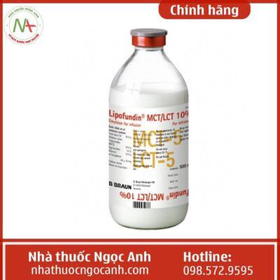 Nhũ tương truyền tĩnh mạch Lipidem: Công dụng, liều dùng, giá bán