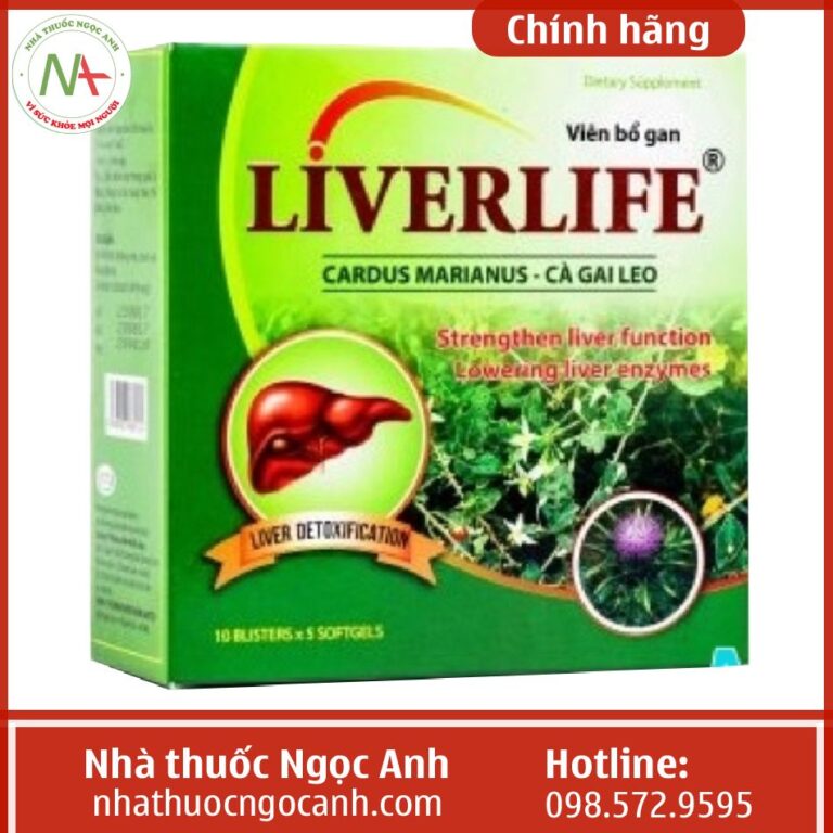 LiverLife Nhất Long là thuốc gì, có tốt không, mua ở đâu, giá bao nhiêu?