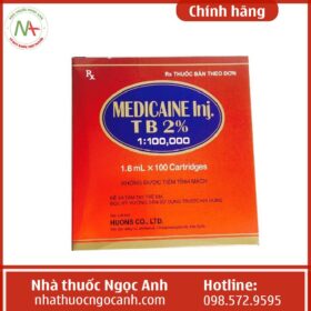 Thuốc tê Hà Quốc Medicaine Inj 2% có giá bao nhiêu, mua ở đâu?