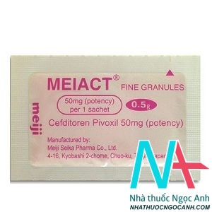 Thuốc Meiact fine granules: Công dụng, liều dùng, tác dụng phụ, giá bán