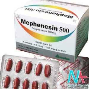 Thuốc Mephenesin: Công dụng, liều dùng, lưu ý tác dụng phụ, giá bán