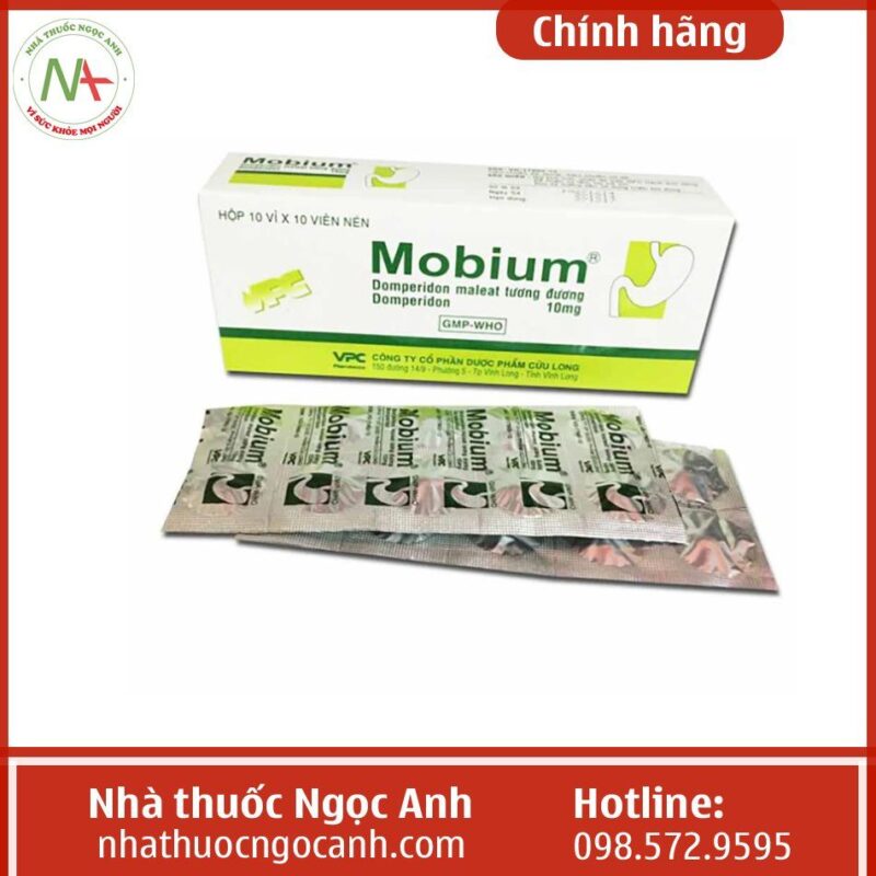 Thuốc Mobium 10mg là thuốc gì, có tác dụng gì, giá bao nhiêu, mua ở đâu