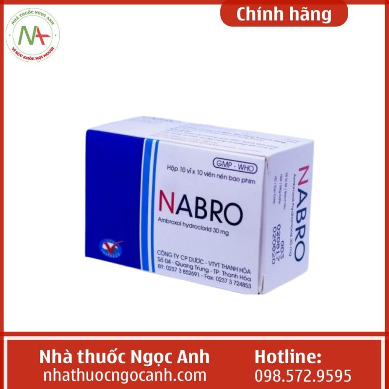 Thuốc Nabro là thuốc gì, có tác dụng gì, giá bao nhiêu, mua ở đâu