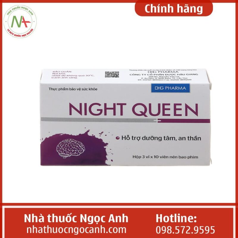 Thuốc Night Queen DHG có tác dụng gì, giá bao nhiêu, mua ở đâu