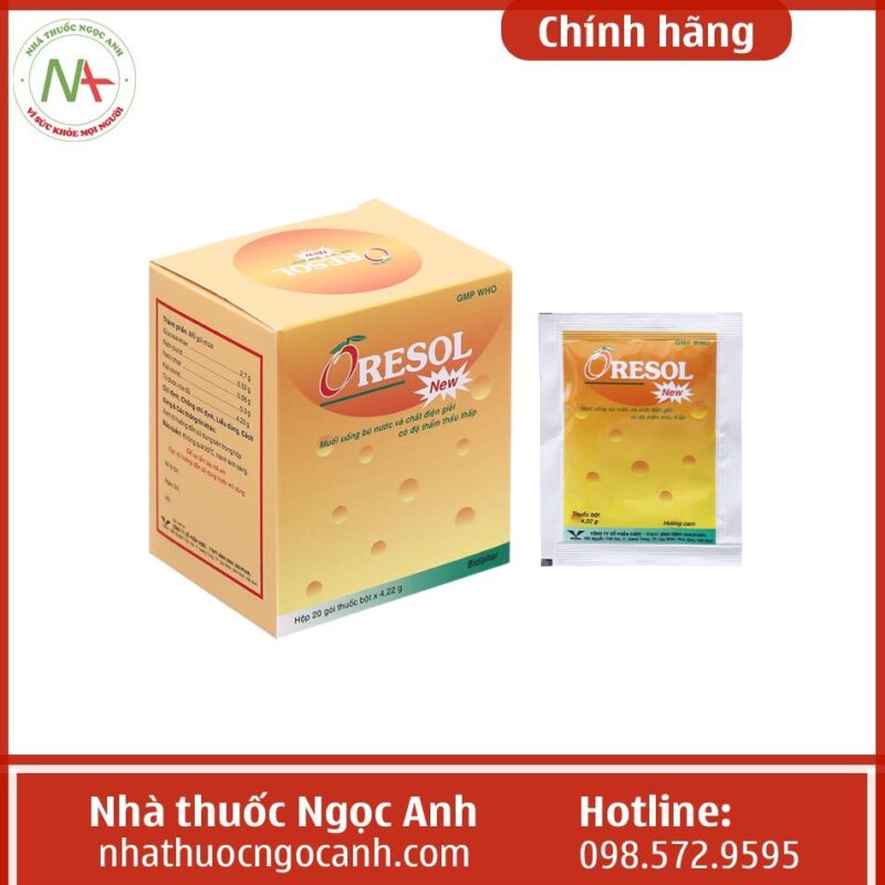 Thuốc Oresol New uống hàng ngày có tốt không, giá bao nhiêu, mua ở đâu