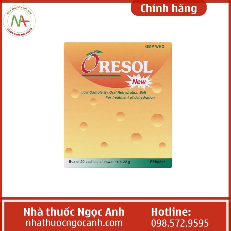 Thuốc Oresol New uống hàng ngày có tốt không, giá bao nhiêu, mua ở đâu