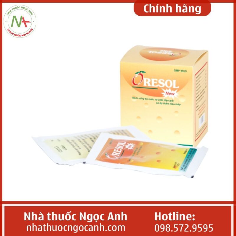 Thuốc Oresol New uống hàng ngày có tốt không, giá bao nhiêu, mua ở đâu