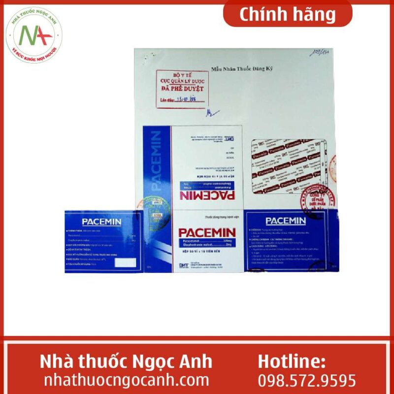 Thuốc Pacemin màu vàng có tác dụng gì, giá bao nhiêu, mua ở đâu
