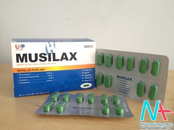 Thuốc Musilax: Công dụng, liều dùng, lưu ý tác dụng phụ, giá bán