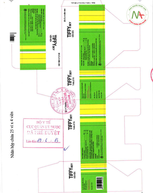 Thuốc Tiffy Dey uống trước hay sau ăn, giá bao nhiêu, mua ở đâu