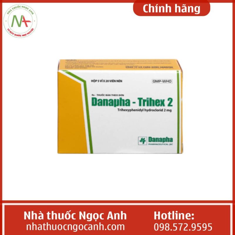 Thuốc Danapha Trihex 2: Công dụng, liều dùng, tác dụng phụ, giá bán