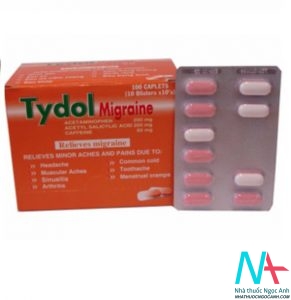 Thuốc Tydol Migraine: Công dụng, liều dùng, lưu ý tác dụng phụ, giá bán