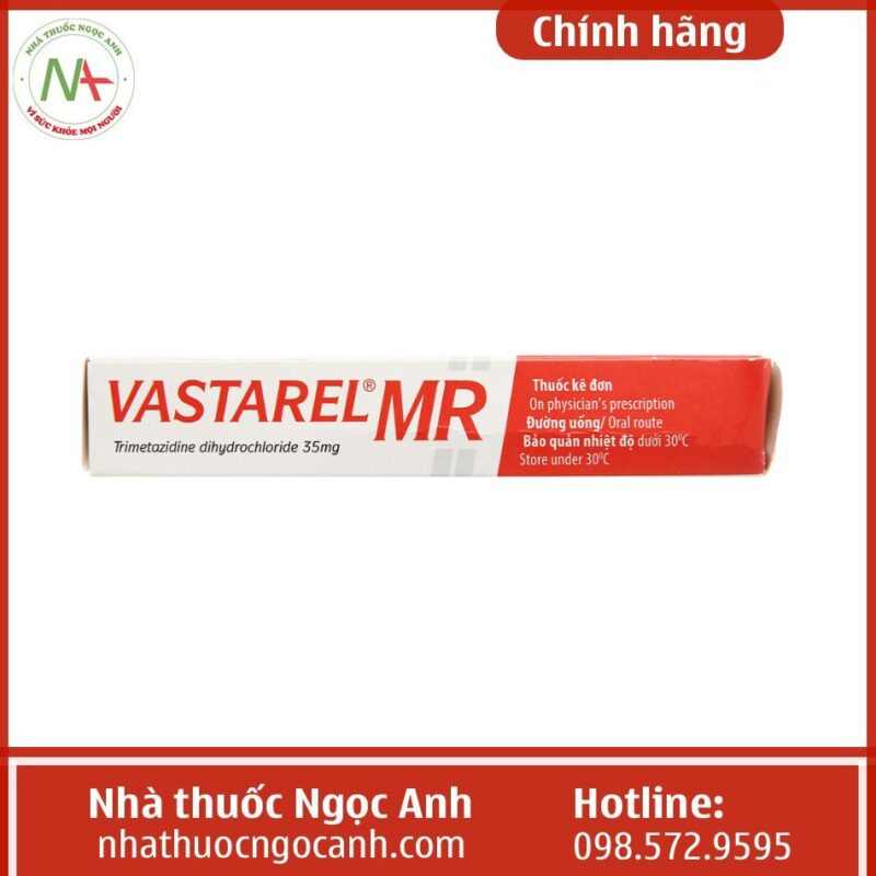 Thuốc Vastarel MR 35mg có gây hạ huyết áp không, giá bao nhiêu, mua ở đâu