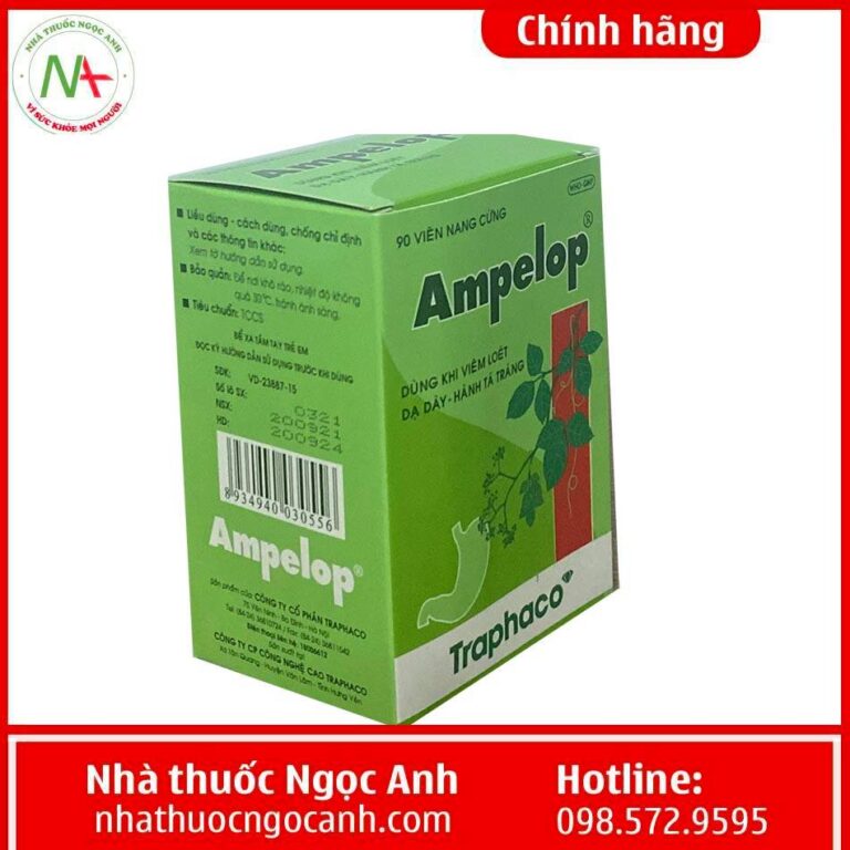Thuốc Ampelop Traphaco là thuốc gì, giá bao nhiêu, mua ở đâu?