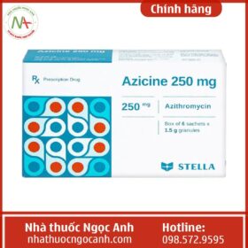 Thuốc Azicine 250 mg: Công dụng, liều lượng, lưu ý tác dụng phụ, giá bán