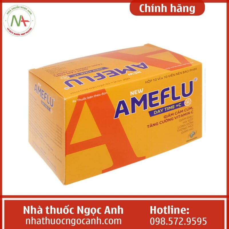 Thuốc Ameflu day time+C liều dùng, giá bao nhiêu, mua ở đâu?