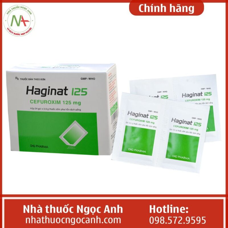 Thuốc Haginat 125 có phải kháng sinh không, giá bao nhiêu, mua ở đâu