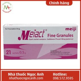 Thuốc Meiact fine granules cách dùng, giá bao nhiêu, mua ở đâu?