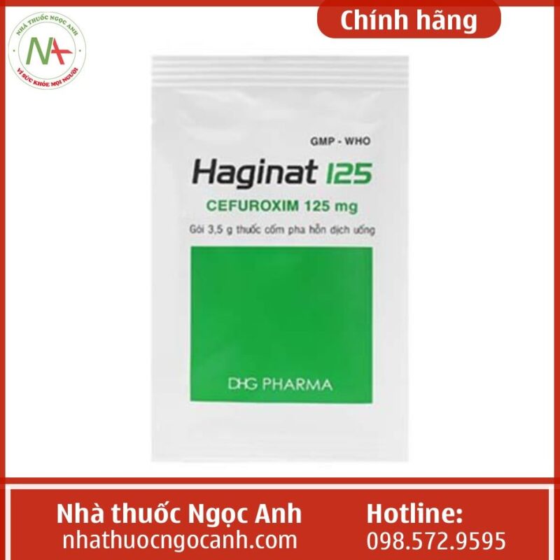 Thuốc Haginat 125 có phải kháng sinh không, giá bao nhiêu, mua ở đâu