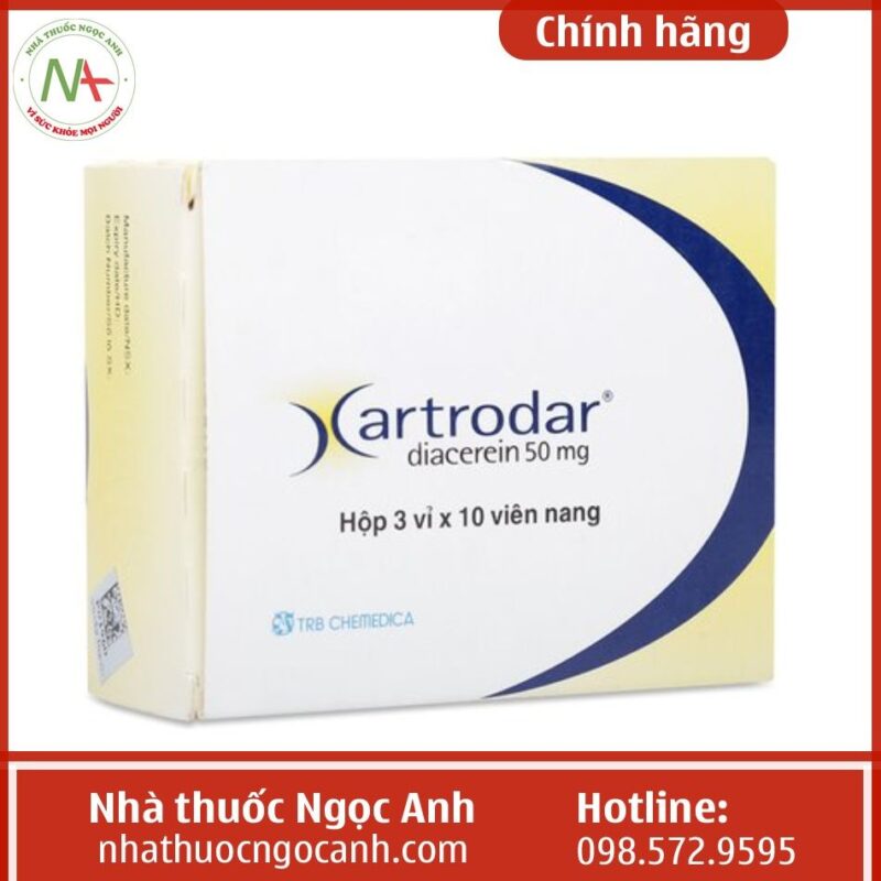 Thuốc Artrodar: Công dụng, liều dùng, lưu ý tác dụng phụ, giá bán