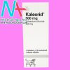 Thuốc Kaleorid: Công dụng, liều dùng, lưu ý tác dụng phụ, giá bán