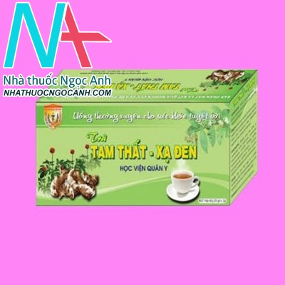 Trà Tam thất Xạ đen : Công dụng, liều dùng, lưu ý tác dụng phụ, giá bán
