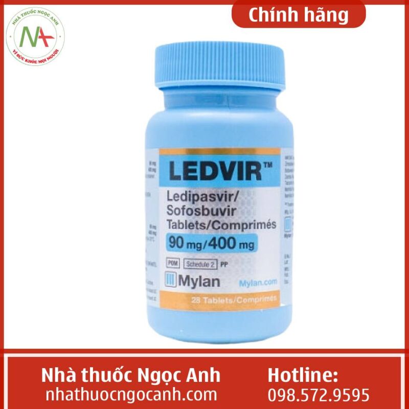 Thuốc Ledvir 90mg/400mg là thuốc gì, giá bao nhiêu, mua ở đâu?