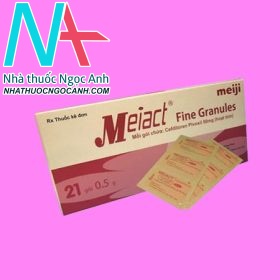 Thuốc Meiact fine granules: Công dụng, liều dùng, tác dụng phụ, giá bán
