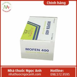 Thuốc Mofen 400 có tác dụng gì, uống mấy viên, giá bao nhiêu, mua ở đâu
