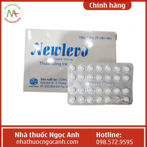 Thuốc tránh thai Newlevo 0,03mg Ba Đình có tốt không, giá bao nhiêu ...