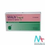 Thuốc Nivalin 5mg: Công dụng, liều dùng, lưu ý tác dụng phụ, giá bán