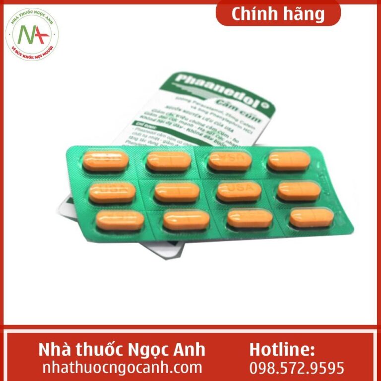 Thuốc Phaanedol cảm cúm là thuốc gì, giá bao nhiêu, mua ở đâu?