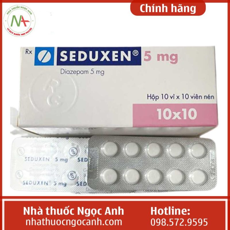 Thuốc Seduxen 5mg là thuốc gì, liều dùng, giá bao nhiêu, mua ở đâu